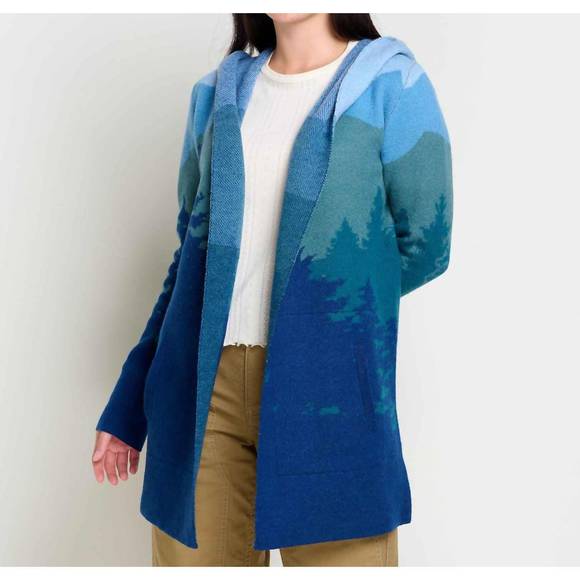 Toad&Co | Tops | New Toadco Heartfelt Hoodie In Atlantic Treeline ...